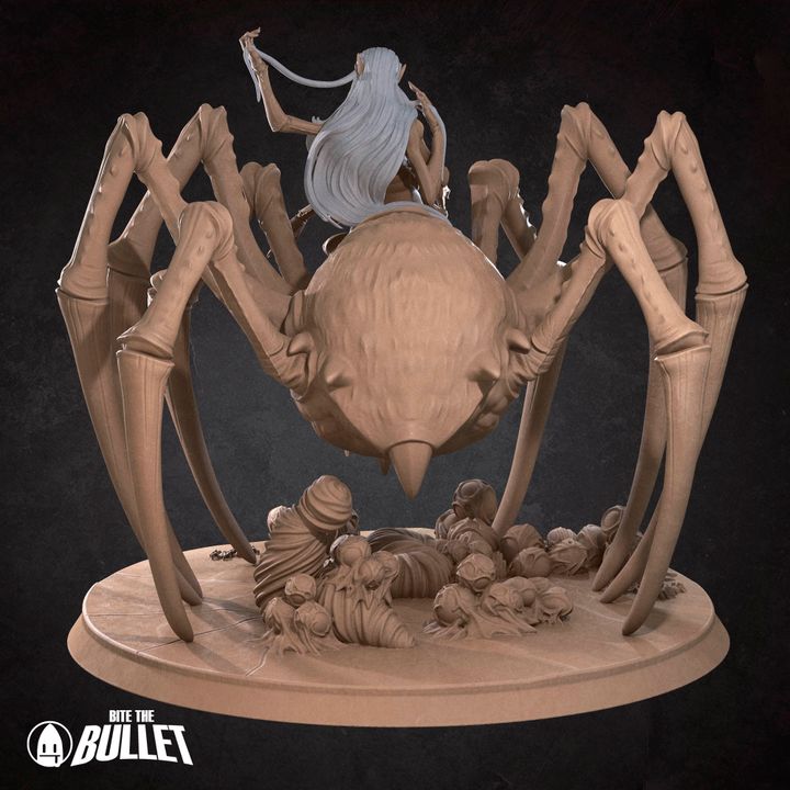 3D Printable Lolth, Queen of Spiders (2 Versions) [NSFW] by Bite the Bullet